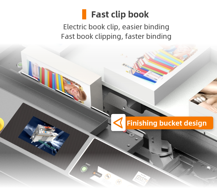 DigiRapid A3 perfect binder with side gluing K8 - on BOWAY Digital ...