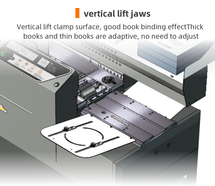 BOWAY Perfect Binder ECO K5 - on BOWAY Digital Print Finishing Solutions